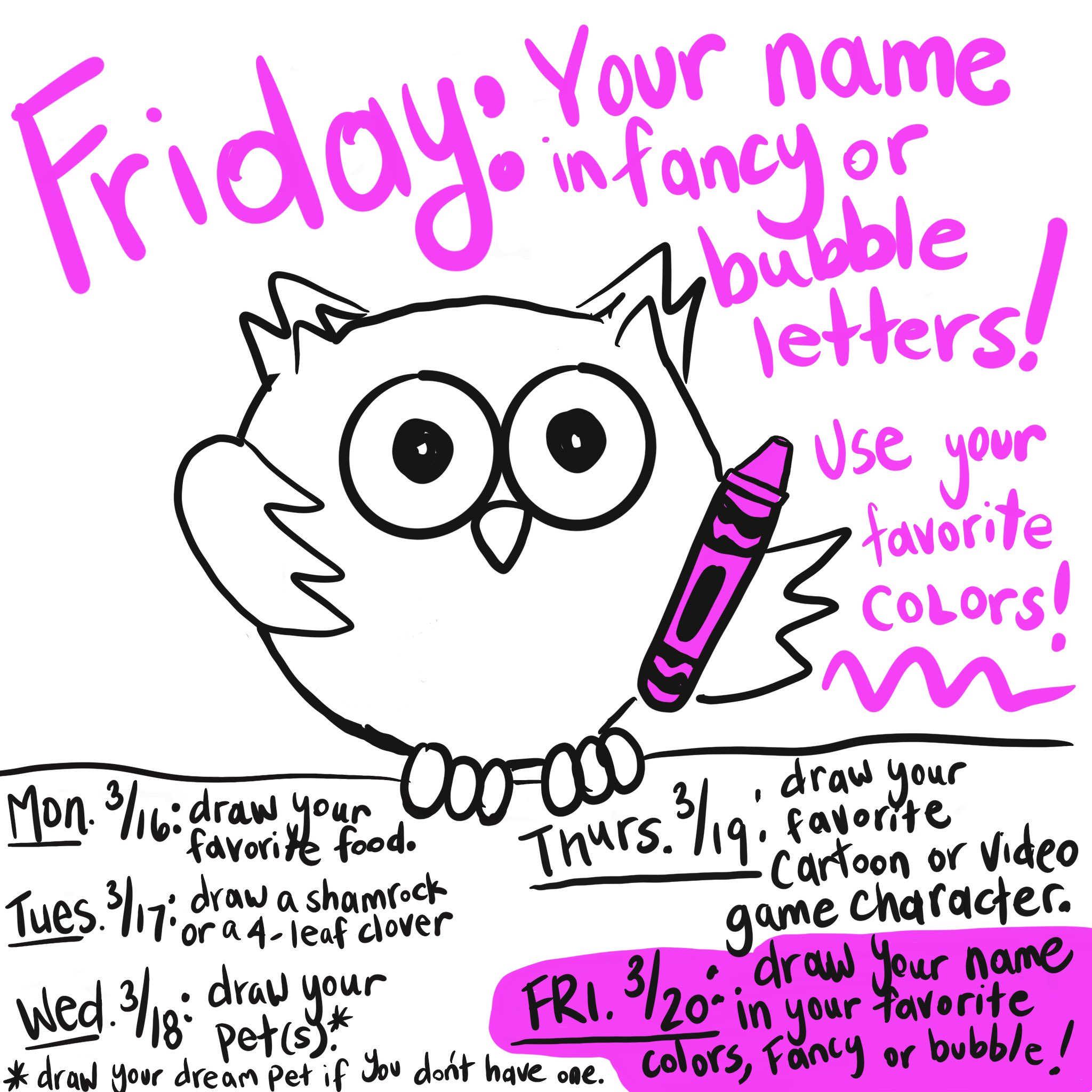 Fancy Letter Writing