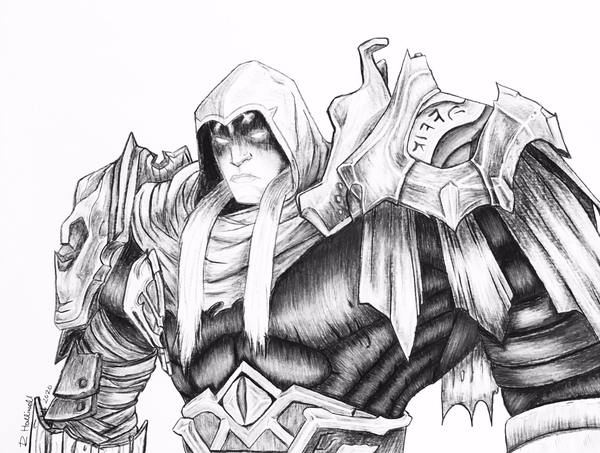 Darksiders War Drawing