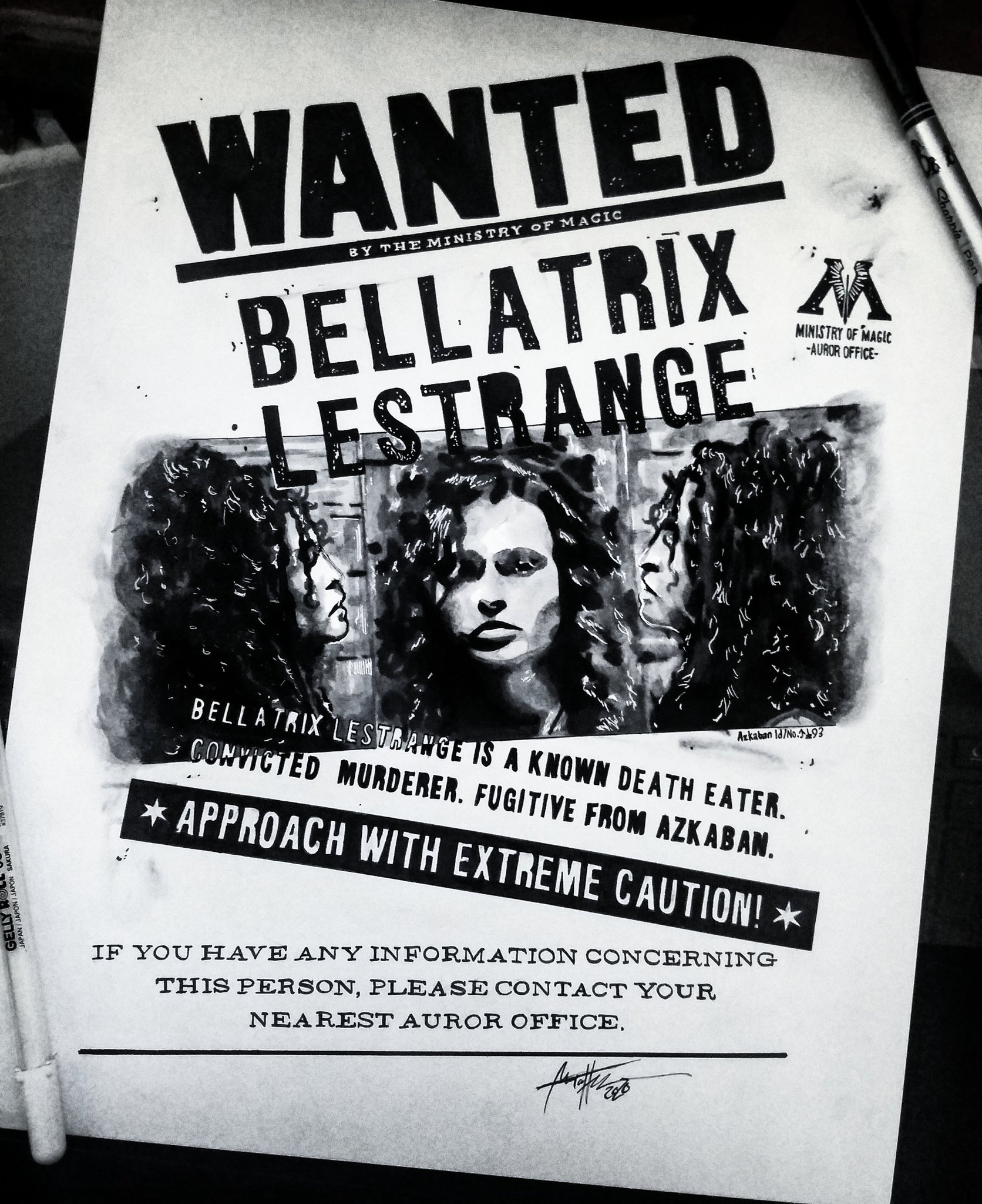 Bellatrix Lestrange Poster