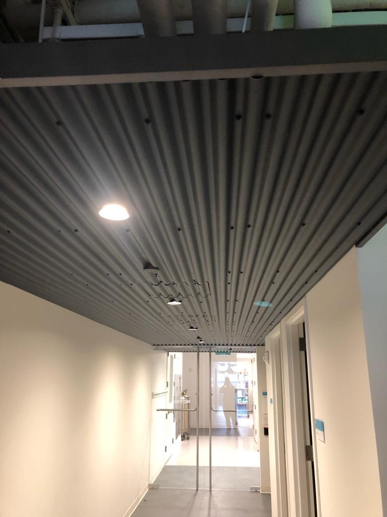 Corrugated Metal For Interior Ceilings