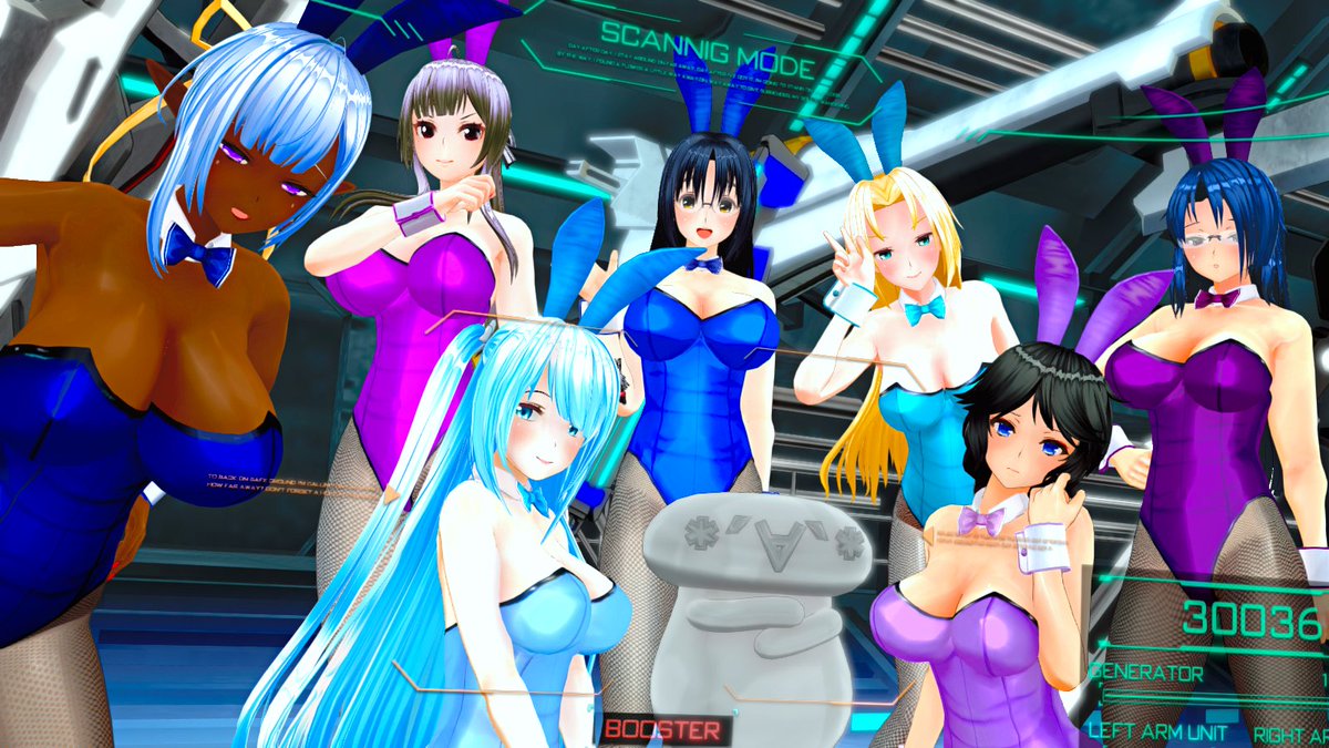 あばでま on Twitter: "#cm3d版深夜の真剣エディット60分一本勝負 #COM3D2 #カスタムオーダーメイド3D2 お題「アヘ顔、懇願」 ドラゴンにだって勝てるバニーメイド達だ ...