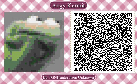 Animal Crossing New Leaf Qr Codes Yoshi
