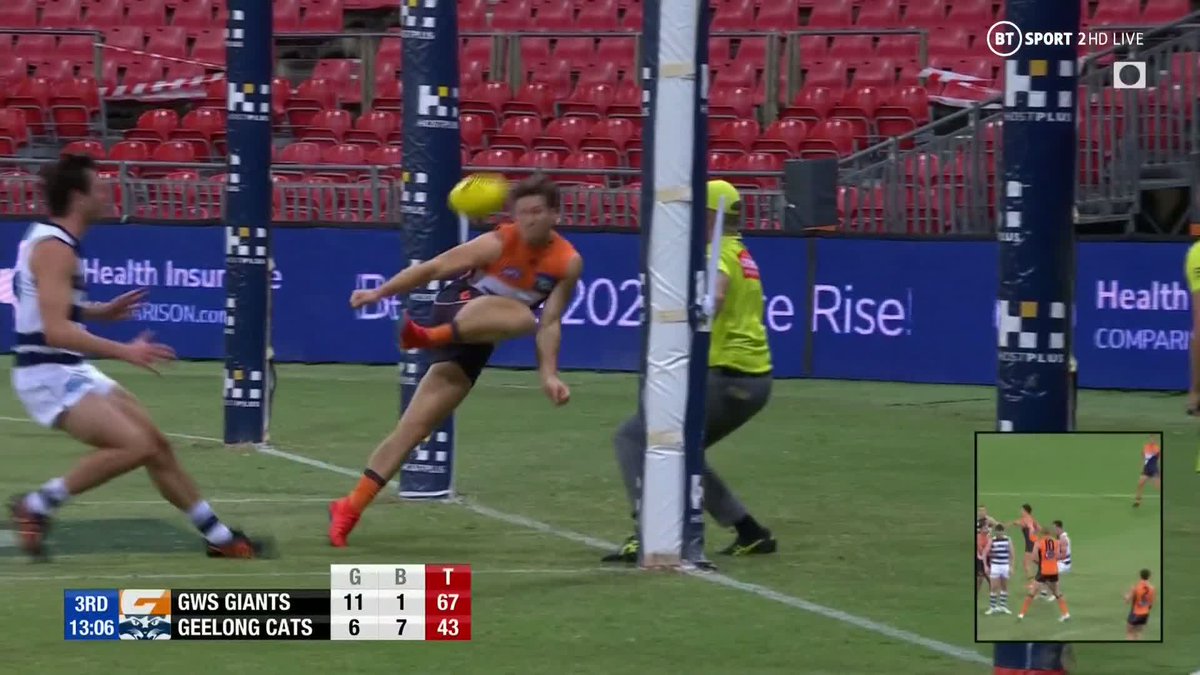 Ingenious from Toby Greene! The quick kick from Himmelberg sets him ...