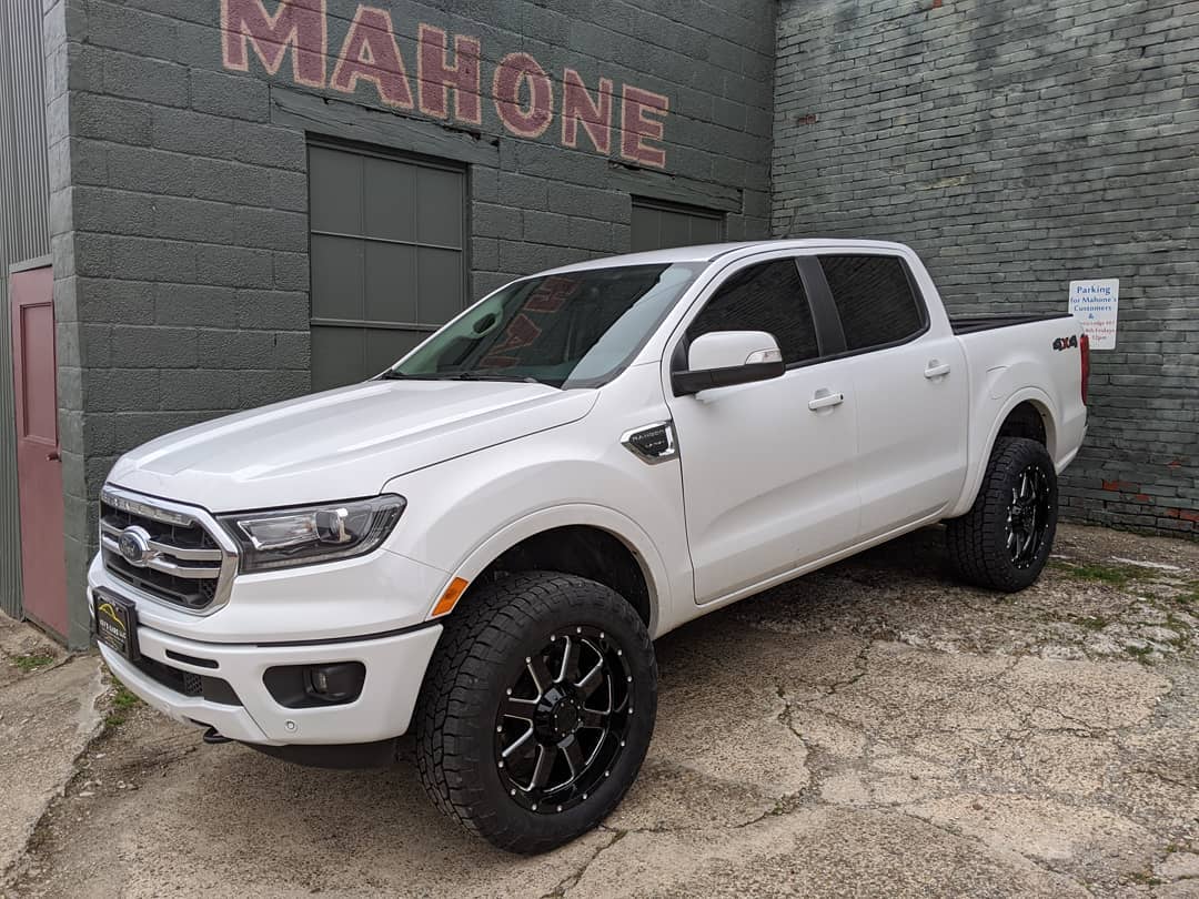 Lifted Ford Ranger White