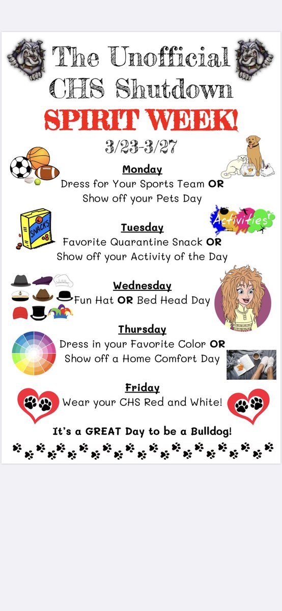 Spirit Day Ideas For High School