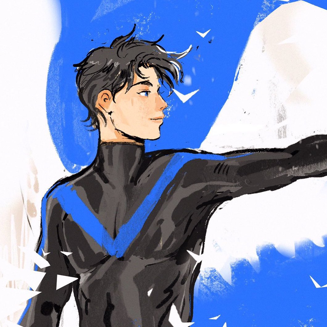 「Happy birthday nightwing ??? 」|SiBのイラスト