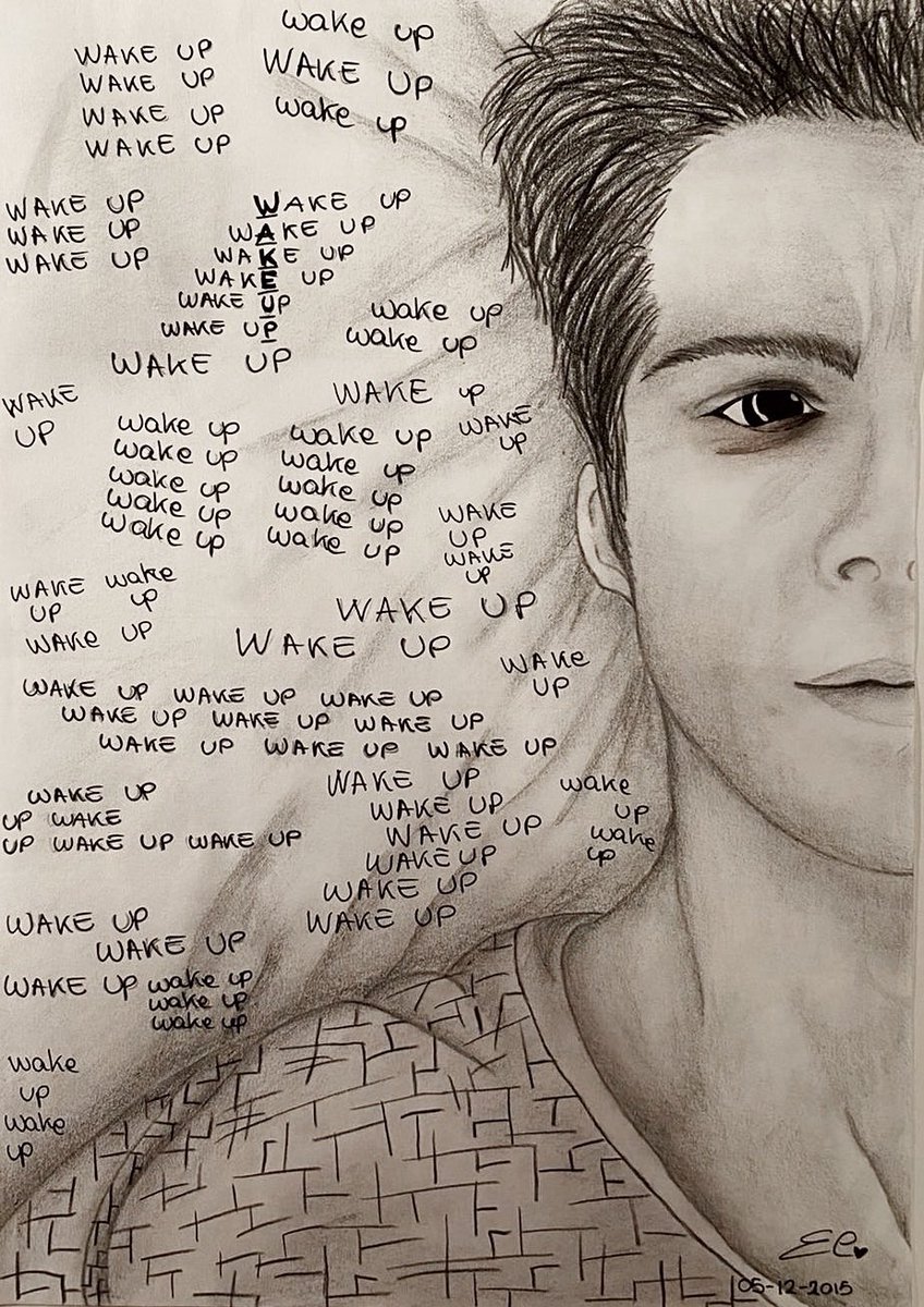 Teen Wolf Stiles Drawings