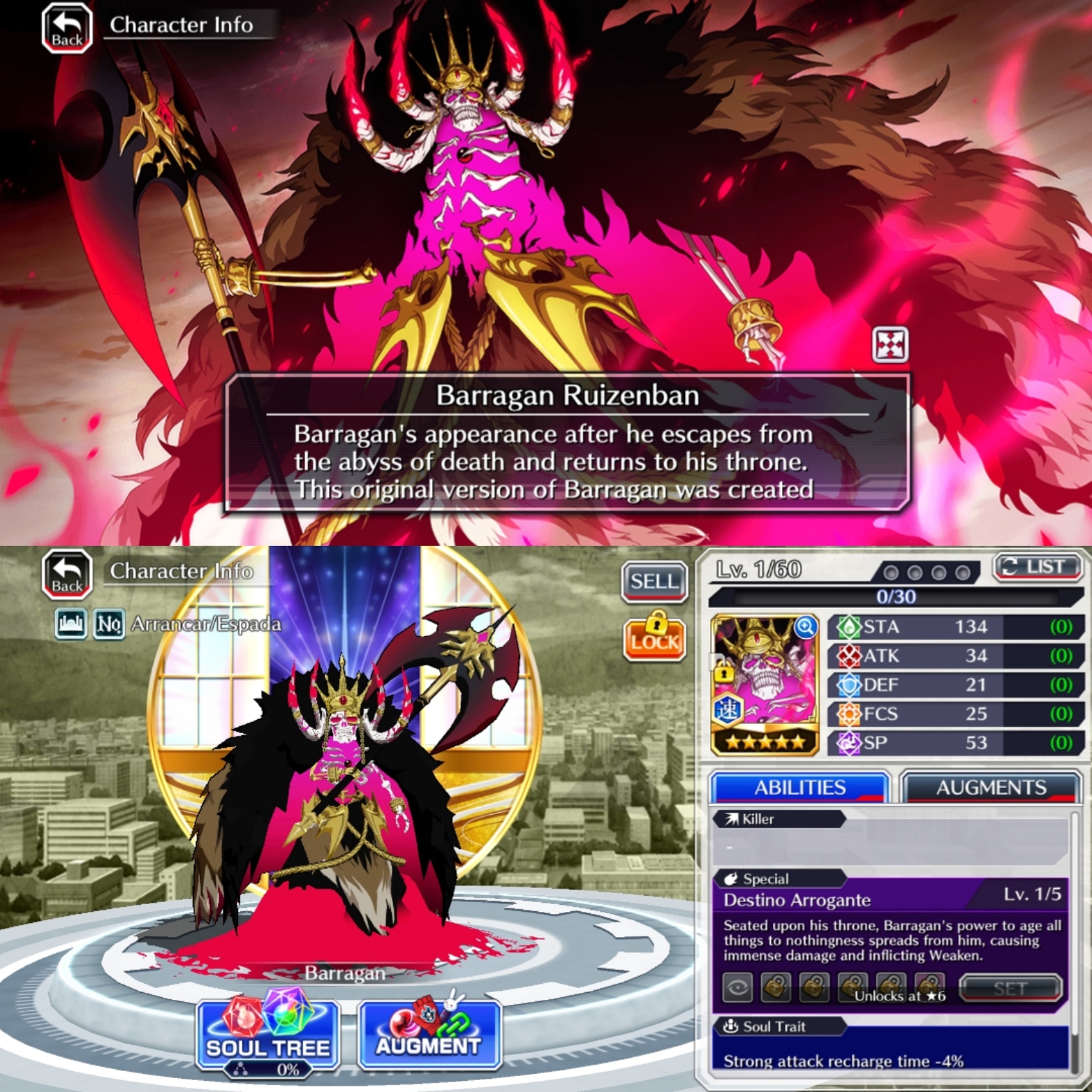 Bleach Barragan Resurrection