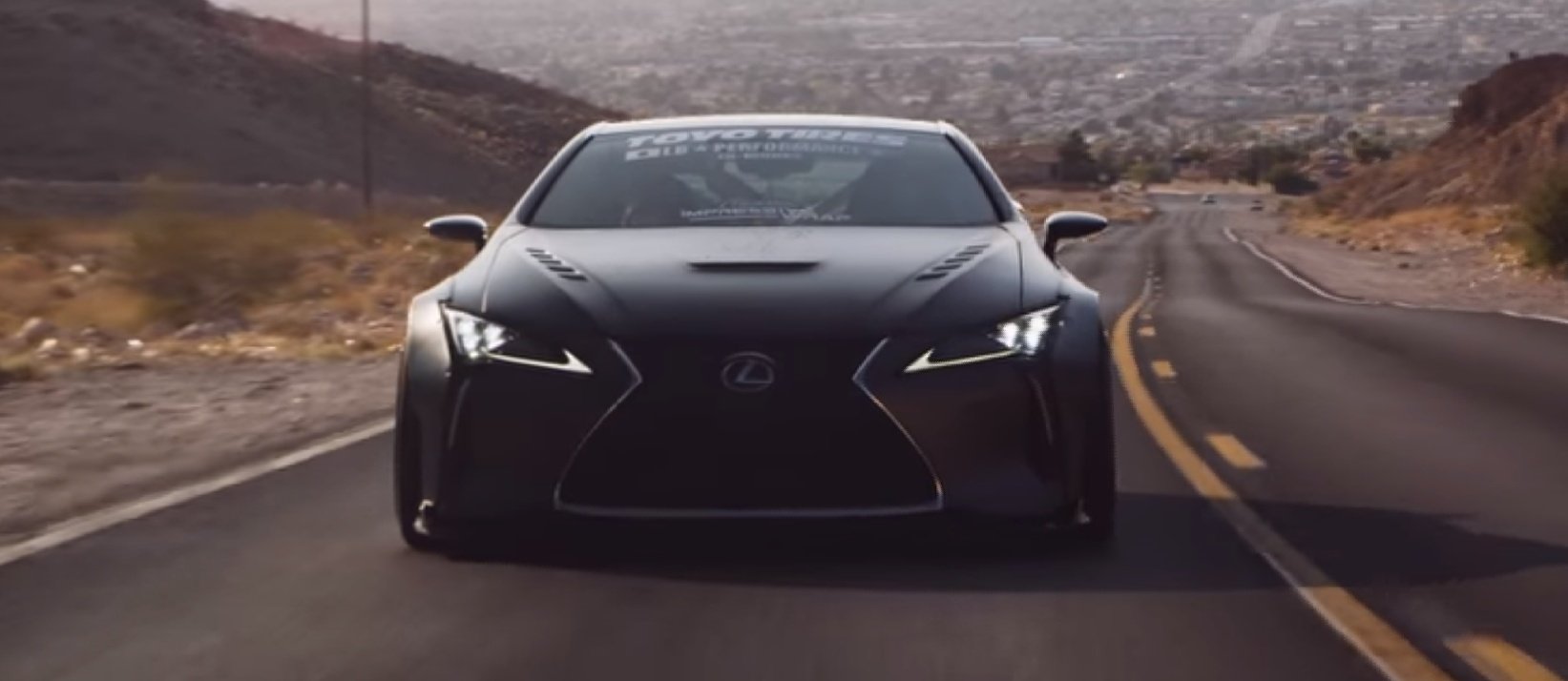 Black Lexus 500 On 22