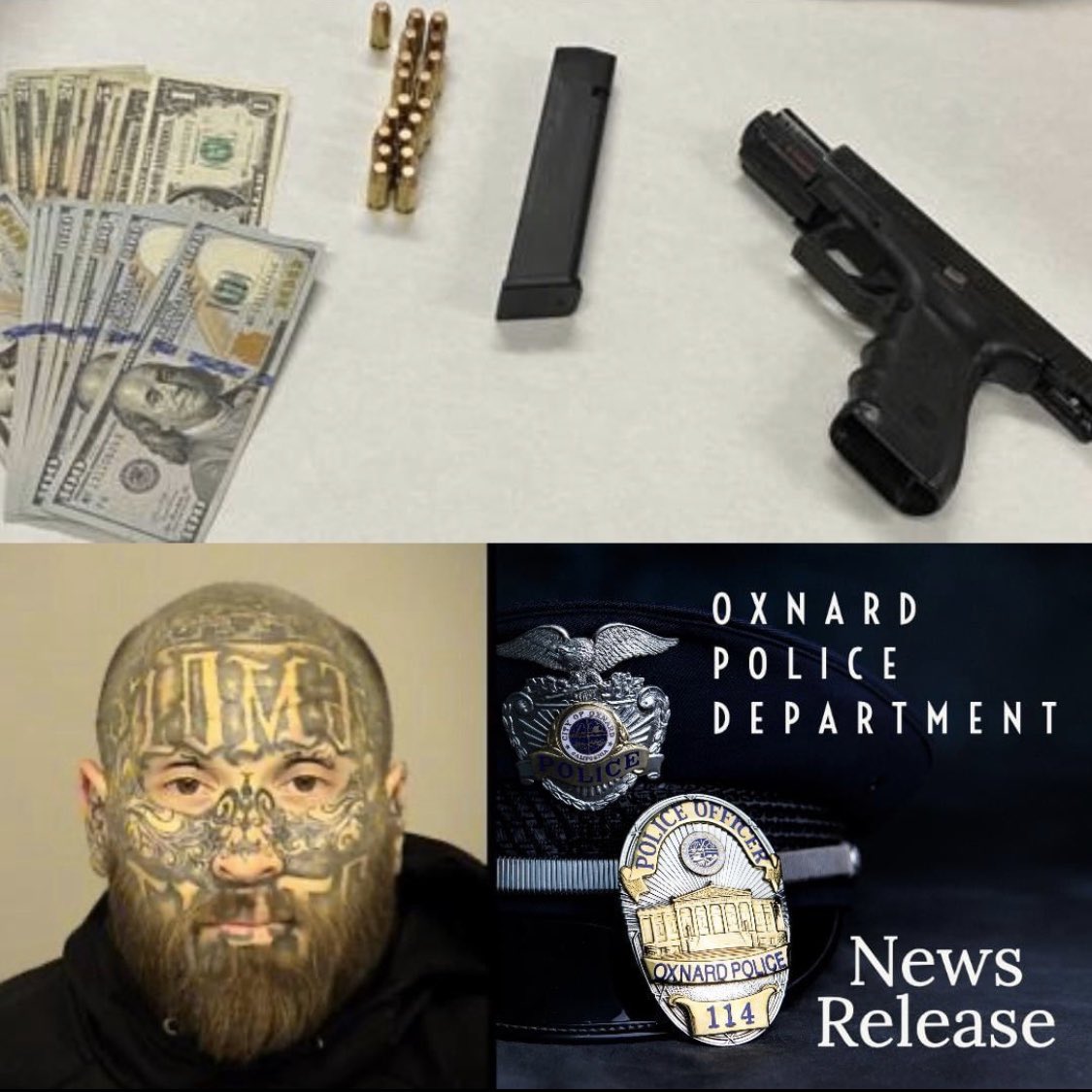 Oxnard Police Tattoos Shooting Tattoos” Investigation Of Oxnard