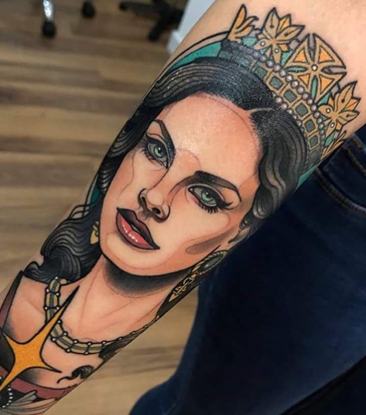 Lana Del Rey Tattoo