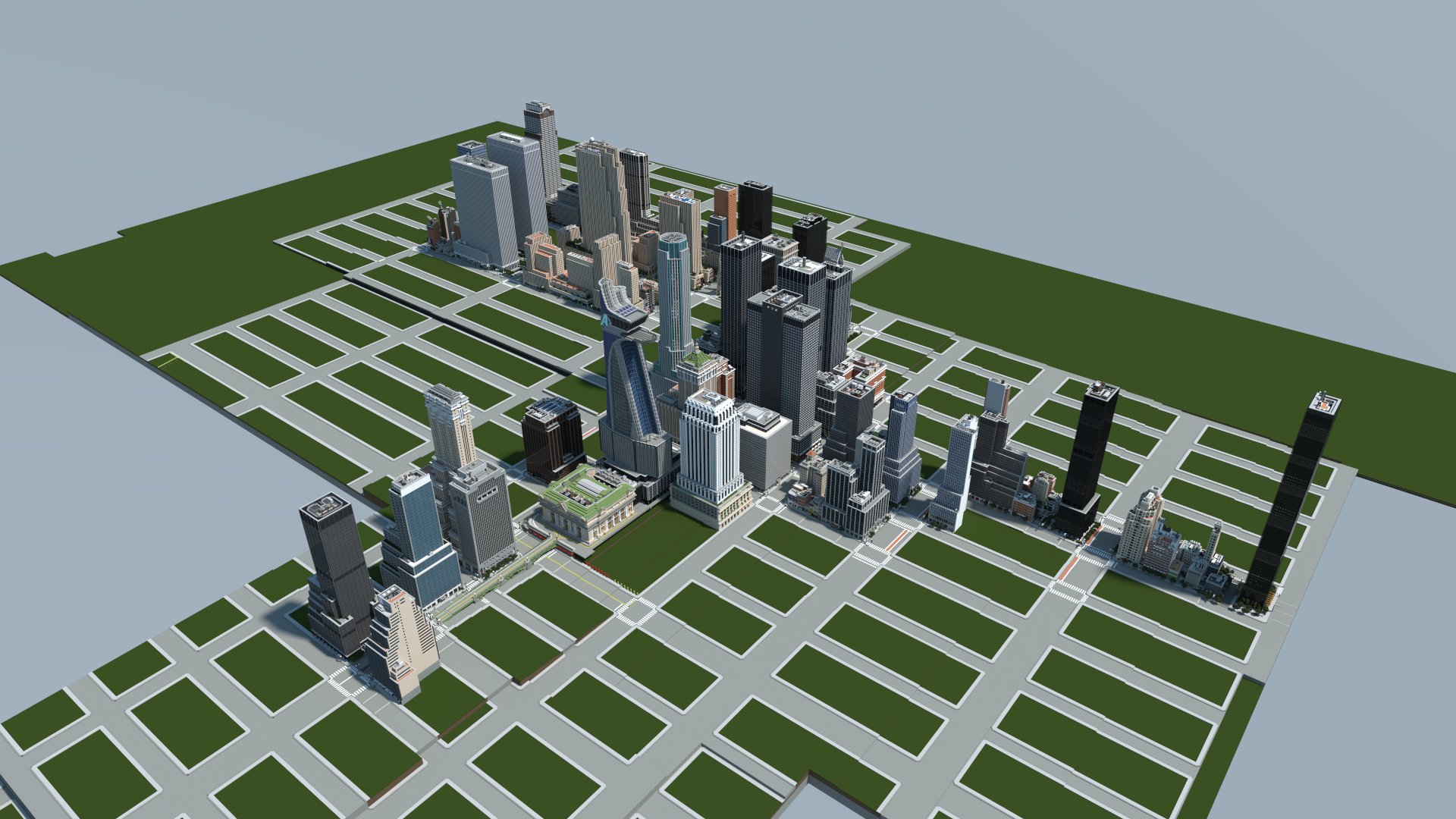 Minecraft High Rossferry City