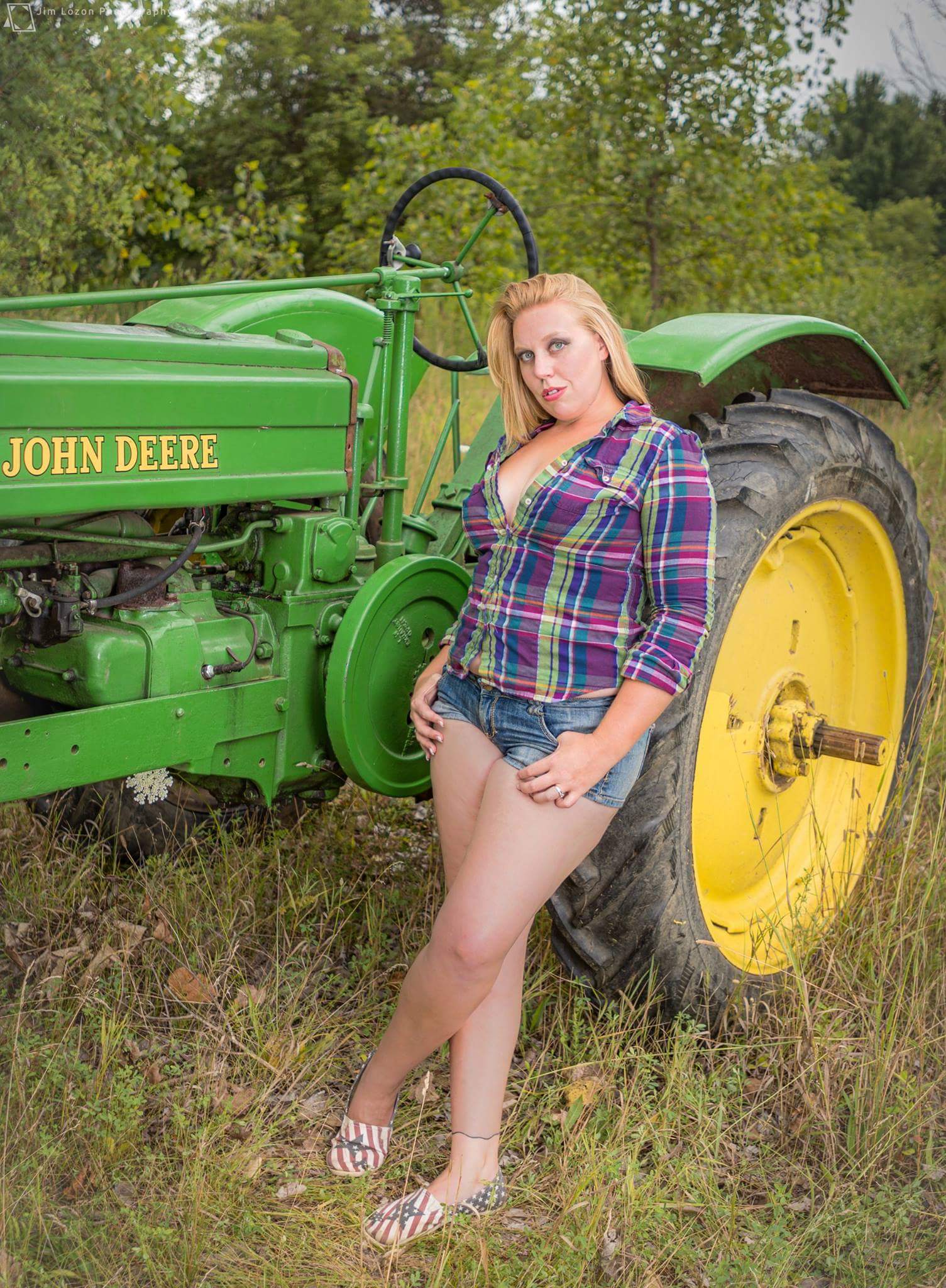Country Girl John Deere