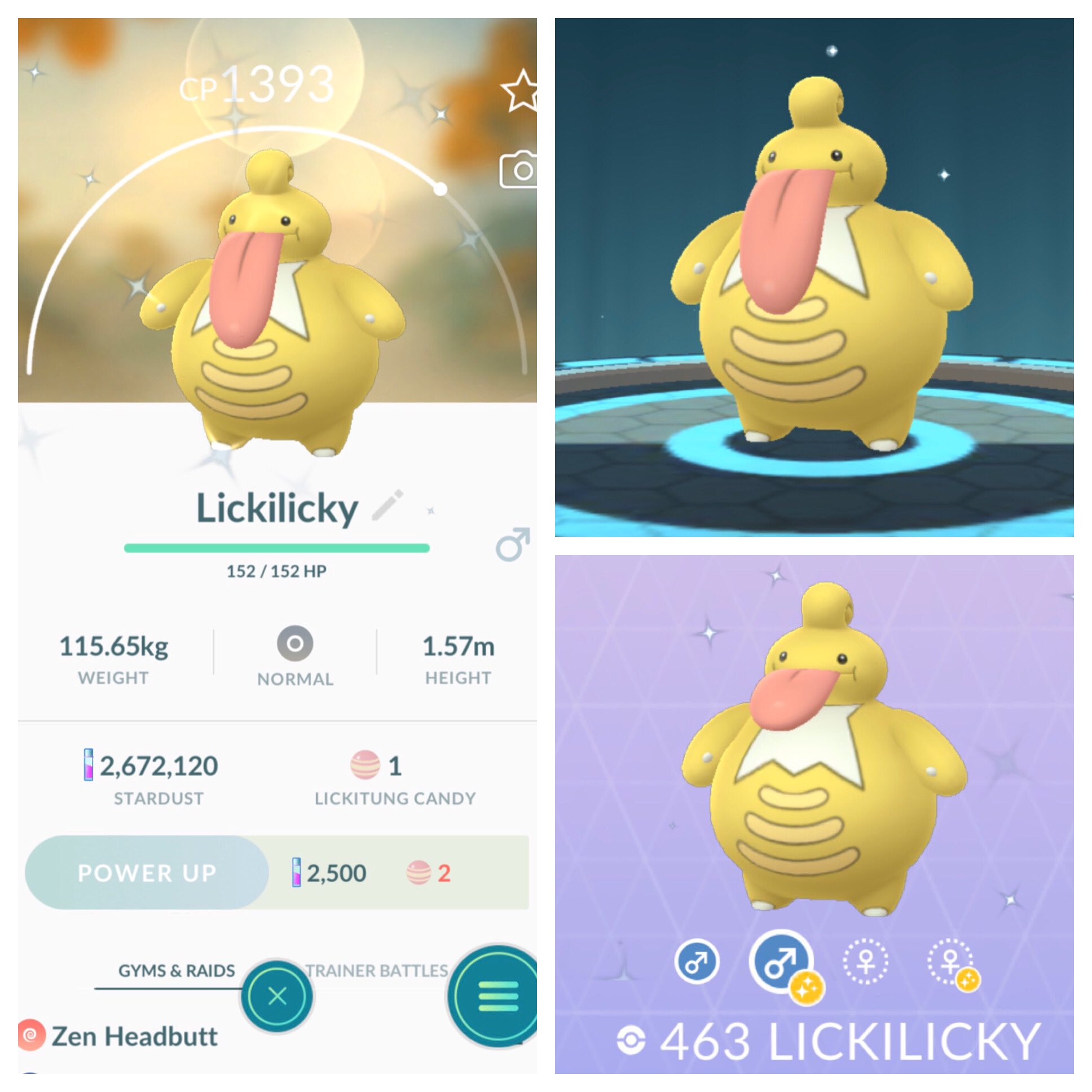 Pokemon Lickitung Evolution