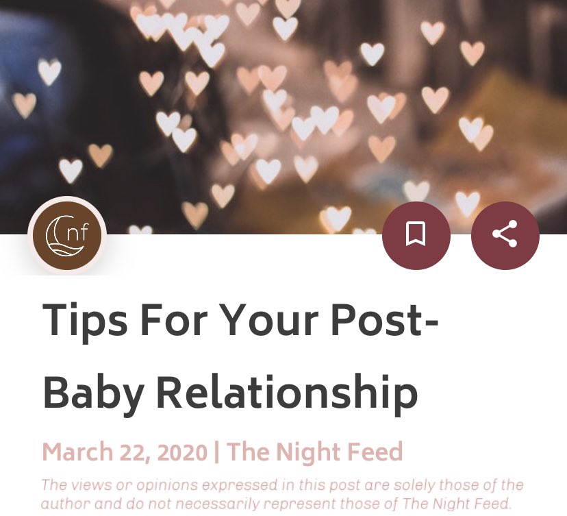 The Night Feed App on Twitter: "Good Morning! There’s a new post over on @thenightfeedapp Tips ...
