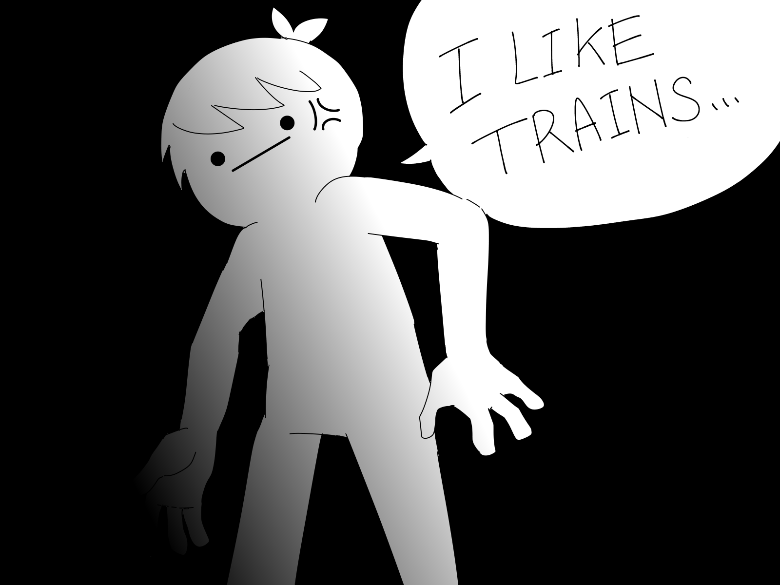 I Like Trains Kid Gif