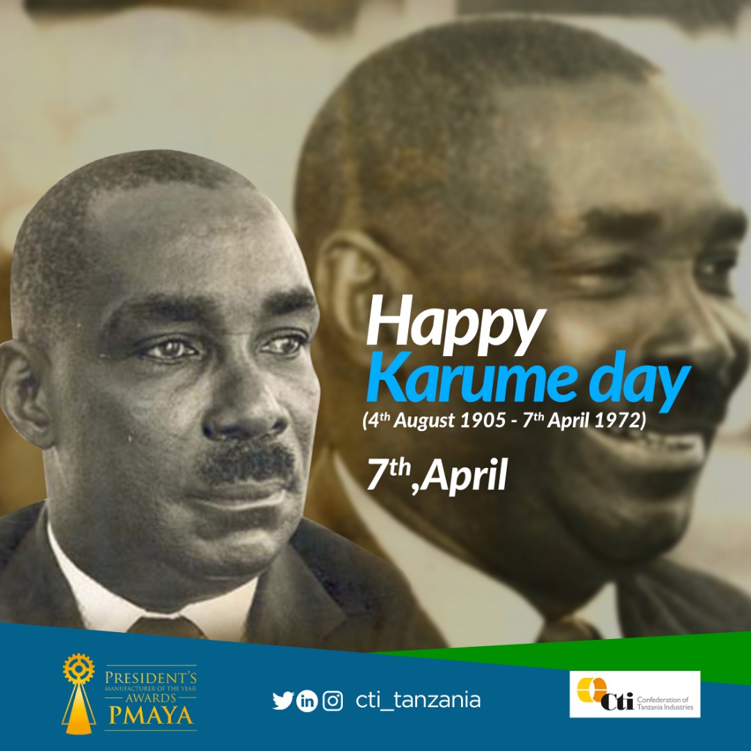 PMAYA Awards on Twitter: "Happy Karume day #Tanzania from @AwardsPmaya 🏆🎖 #karumeday # ...