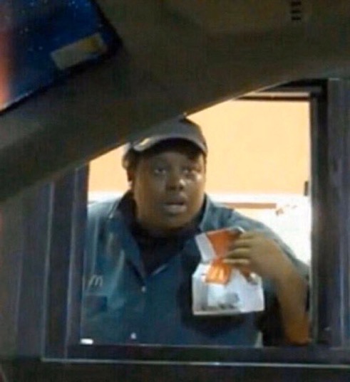 Mcdonalds Drive Thru Worker