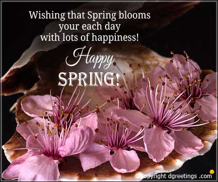 Happy Spring Day Cards