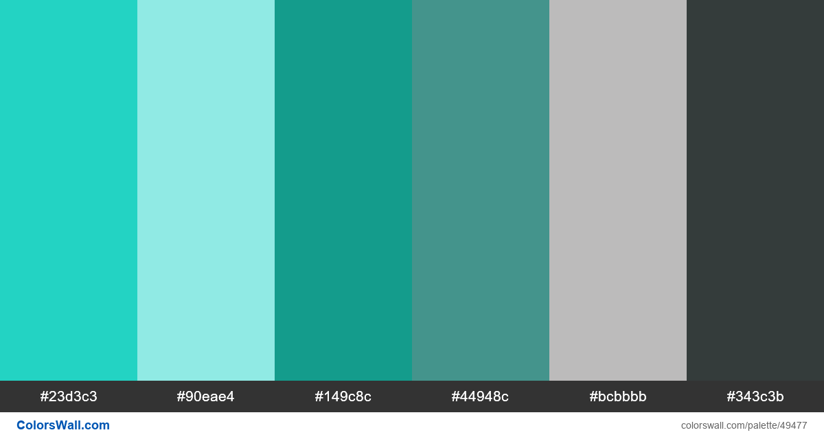 High Contrast Color Combinations