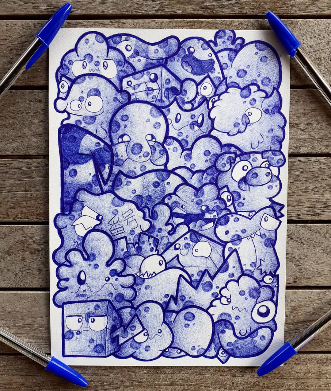 Ballpoint Pen Doodles