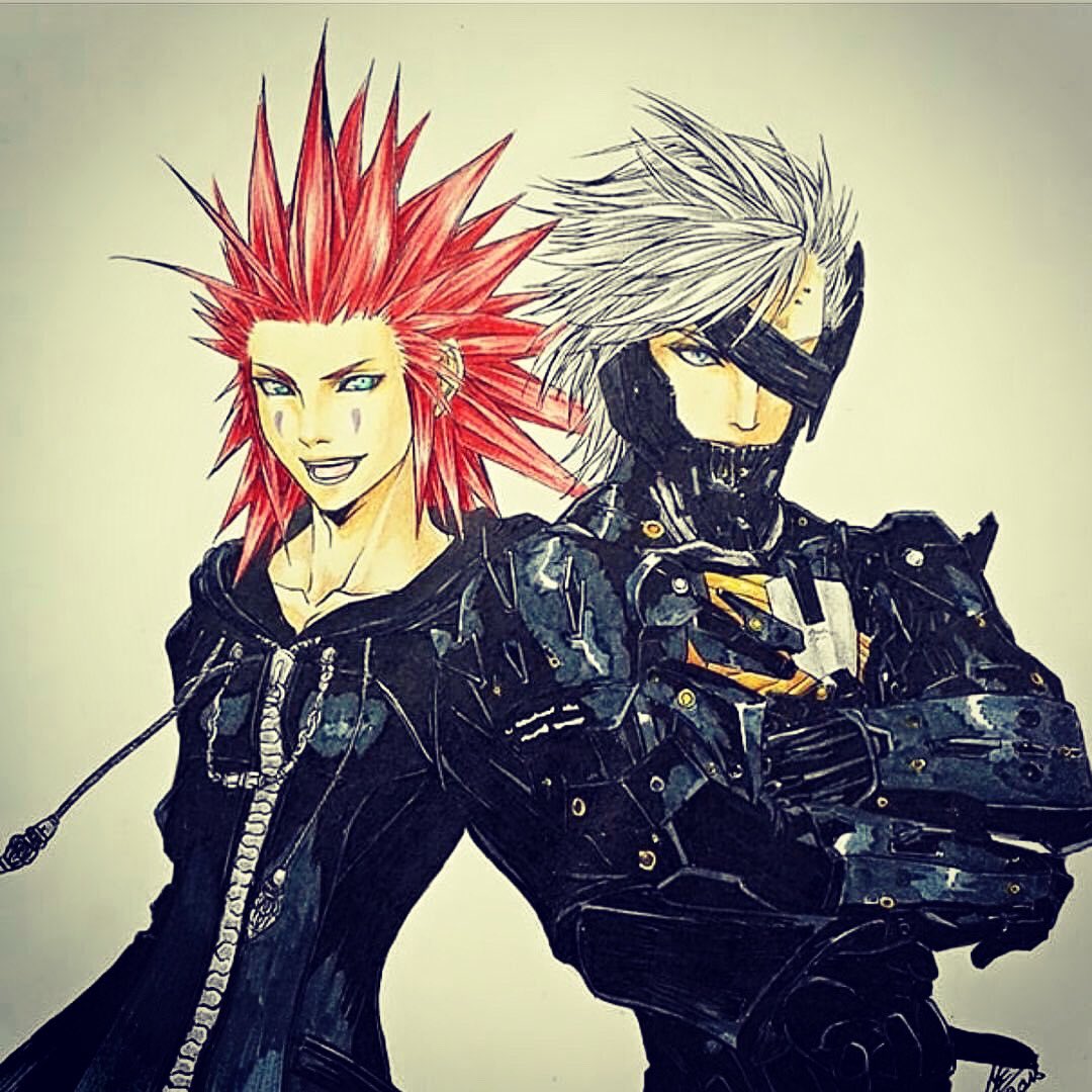 Axel Kingdom Hearts Fan Art