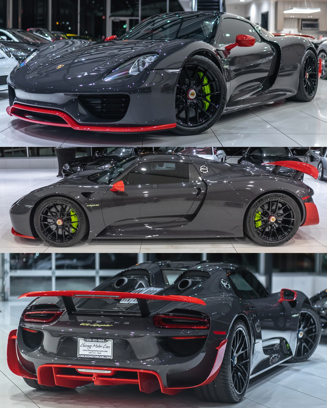 Porsche 918 Spyder Red