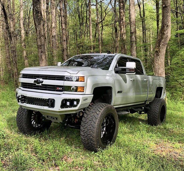 Chevrolet Trucks Jacked Up
