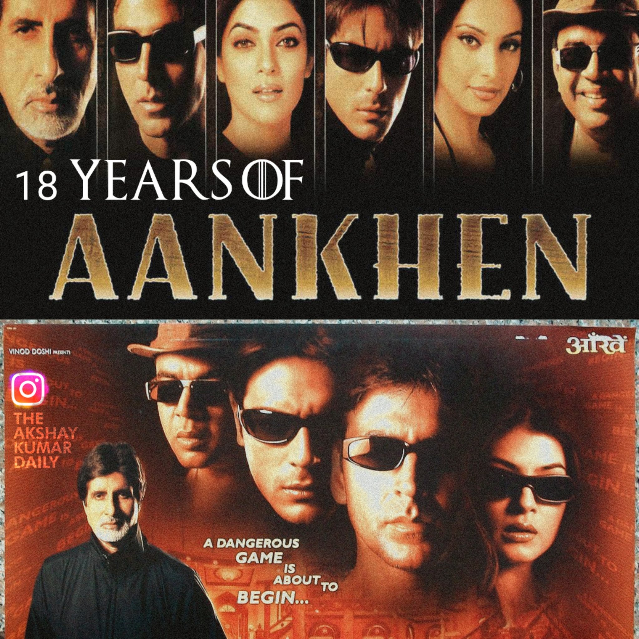 Aankhen Movie Posters