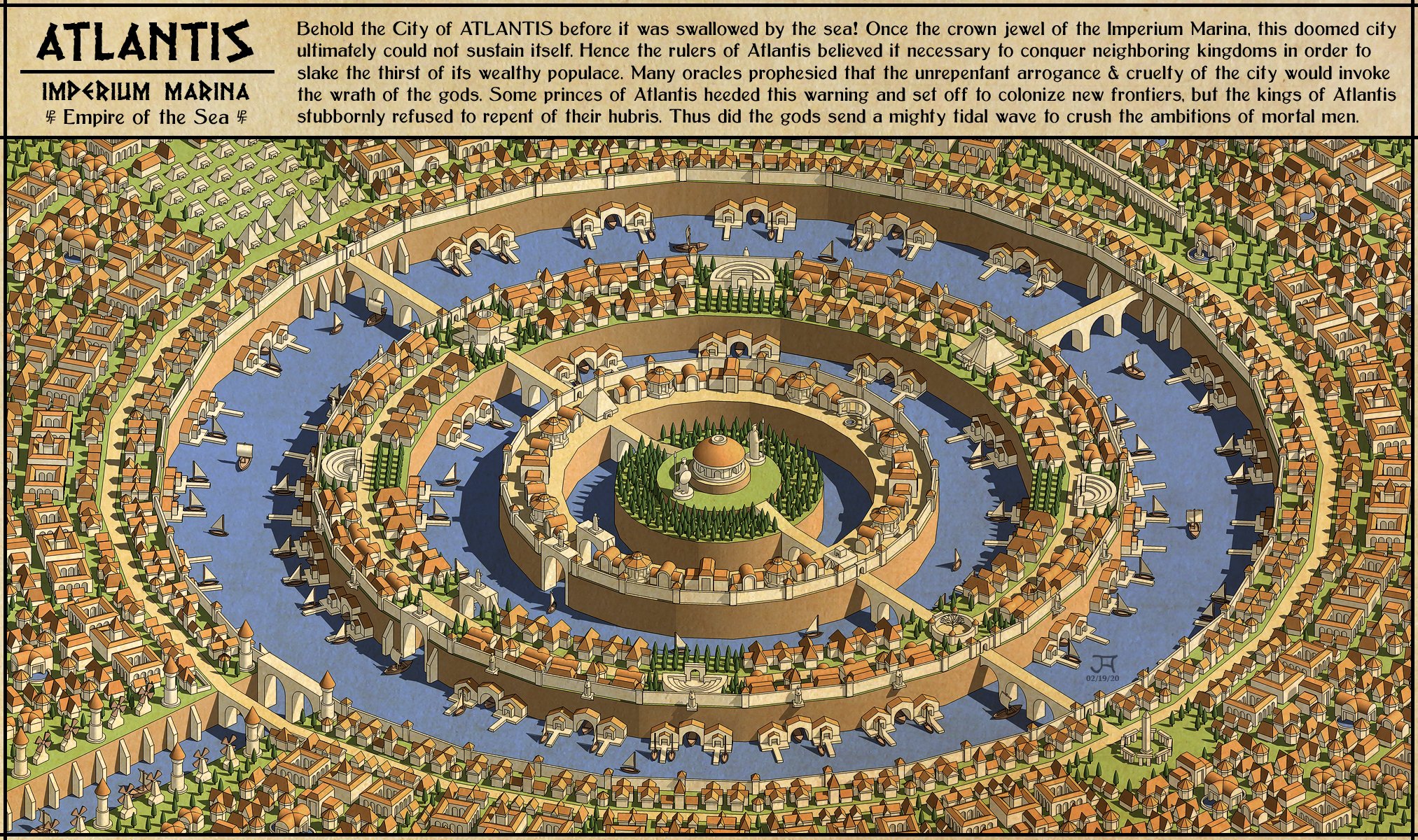 Edgar Cayce Map Of Atlantis Atlántida Andalusia In The World