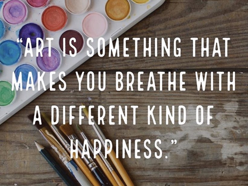 Painting Makes Me Happy