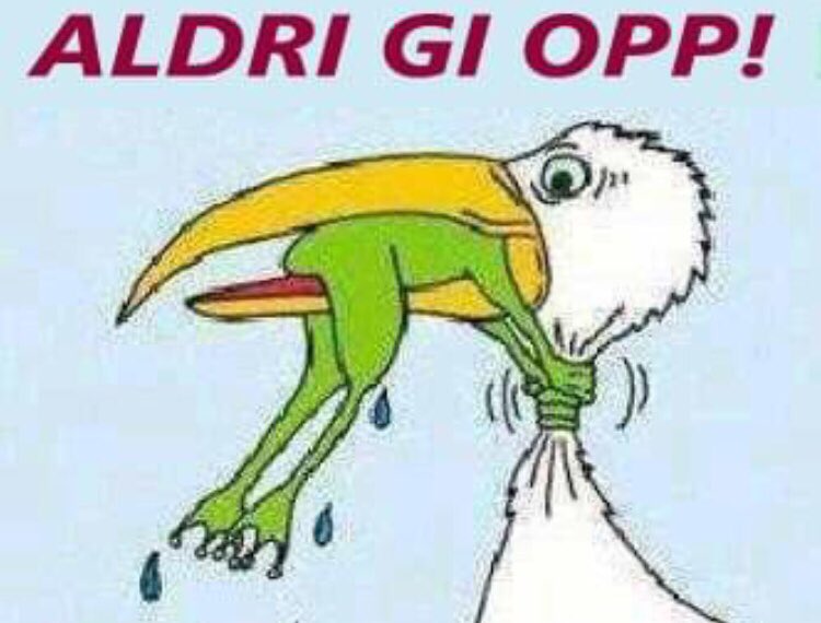 Aldri Gi Opp Meme