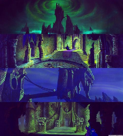 Sleeping Beauty Maleficent Castle