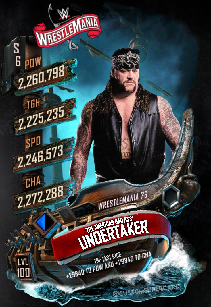 Wwe Supercards Custom Card