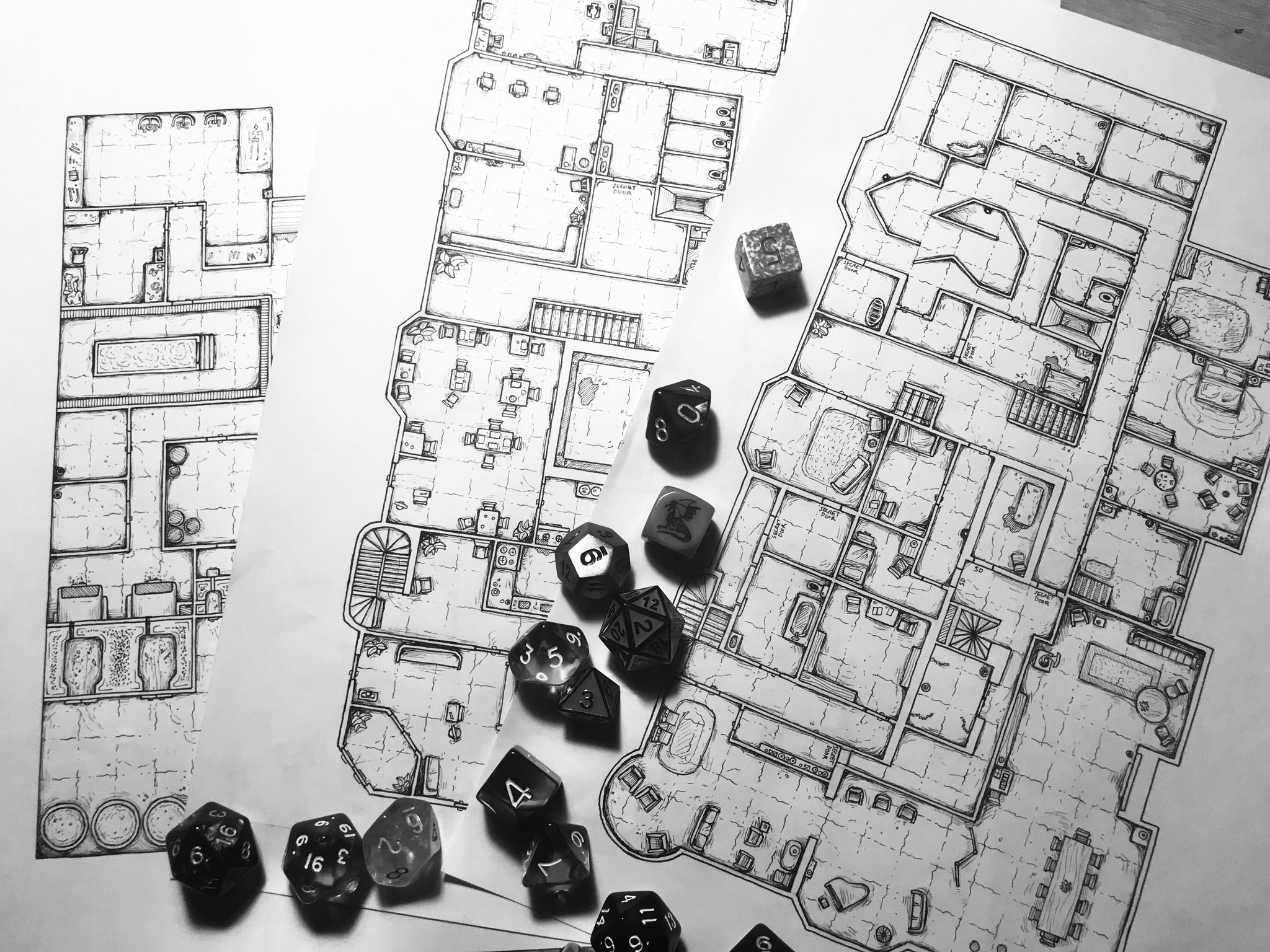 H.h. Holmes Castle Layout