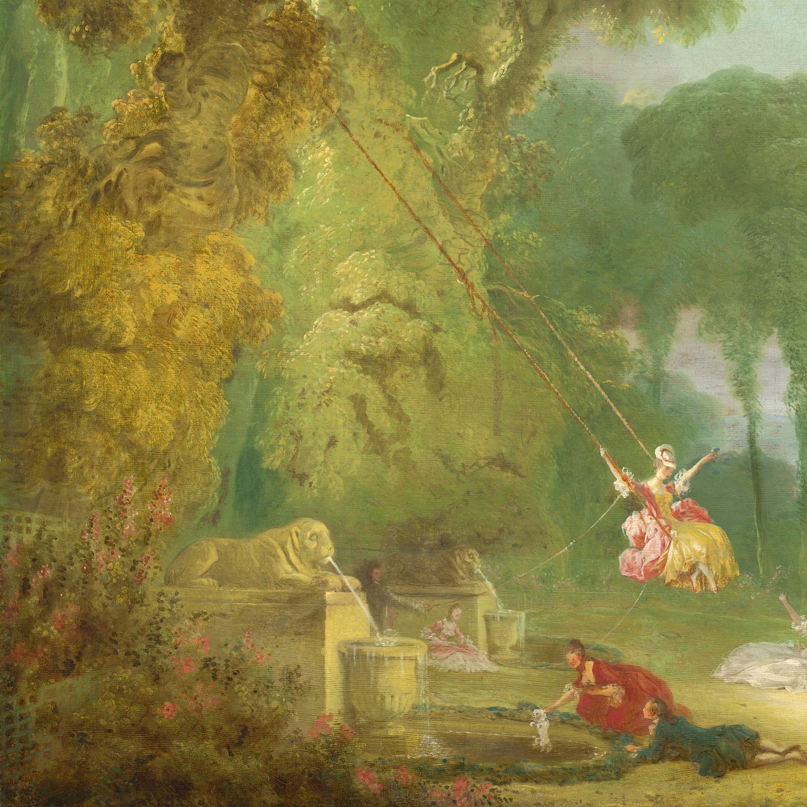 Rococo Painting Landscape