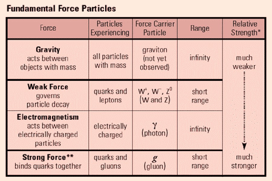 Four Fundamental Forces Of Real