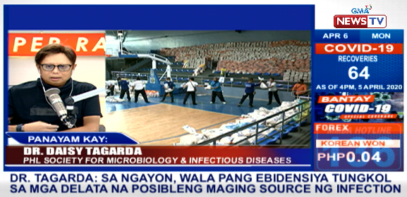 DZBB Super Radyo on Twitter: "LIVE sa DZBB: Dr. Daisy Ilagan-Tagarda, infectious diseases ...