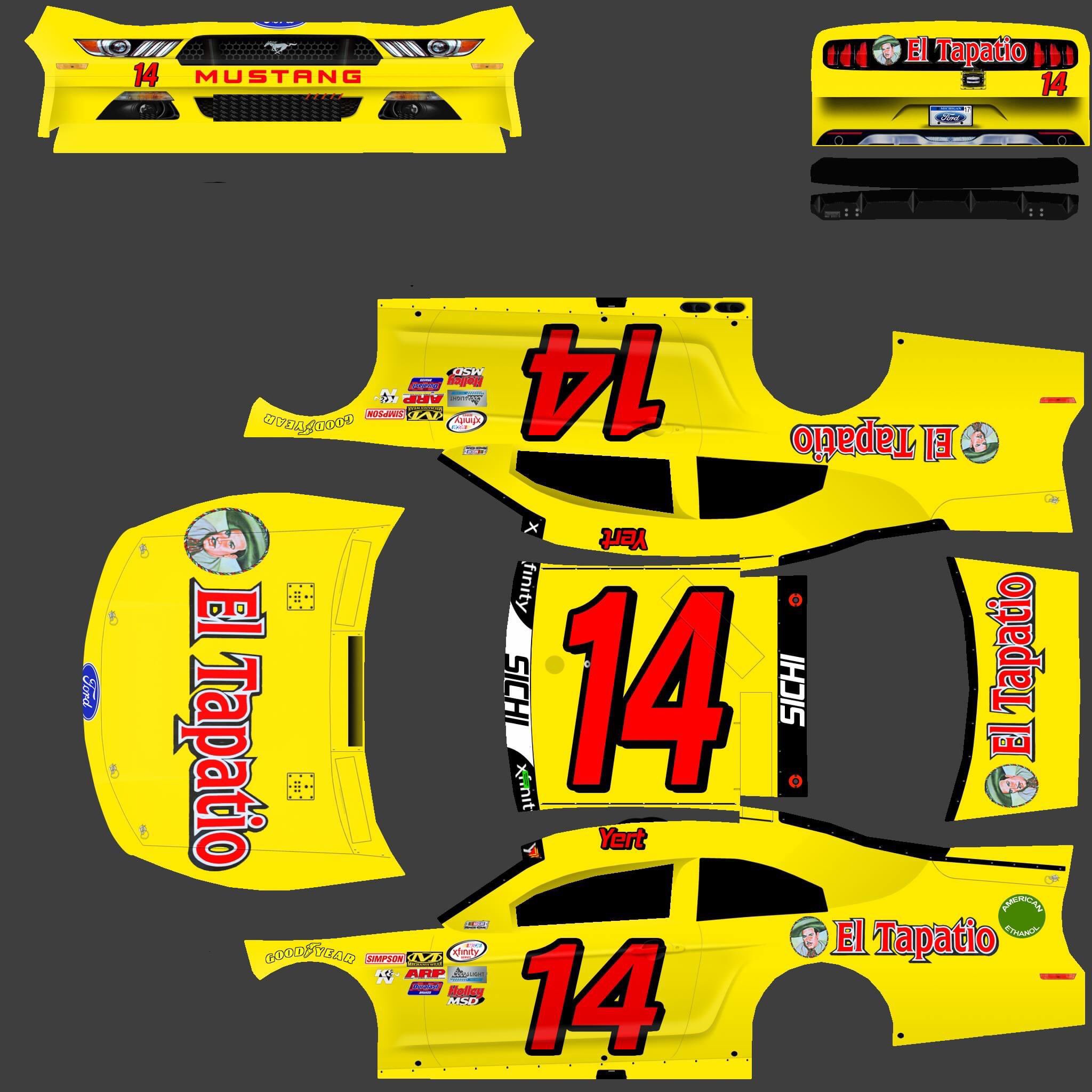 Nascar Nationwide Templates