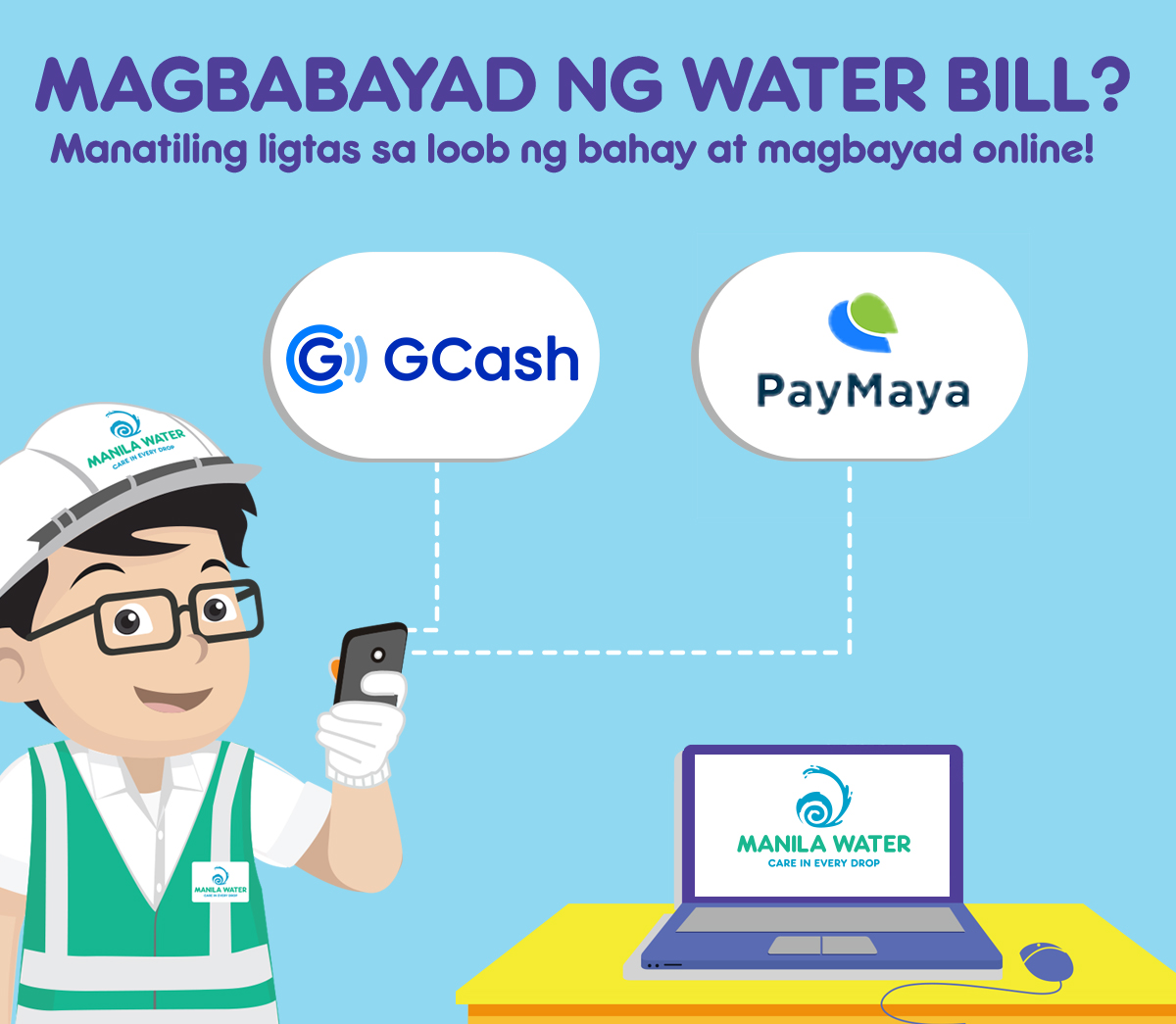 Manila Water On Twitter Stay Safe And Pay Your Manila Water Bill manila-water-on-twitter-stay-safe-and-pay-your-manila-water-bill