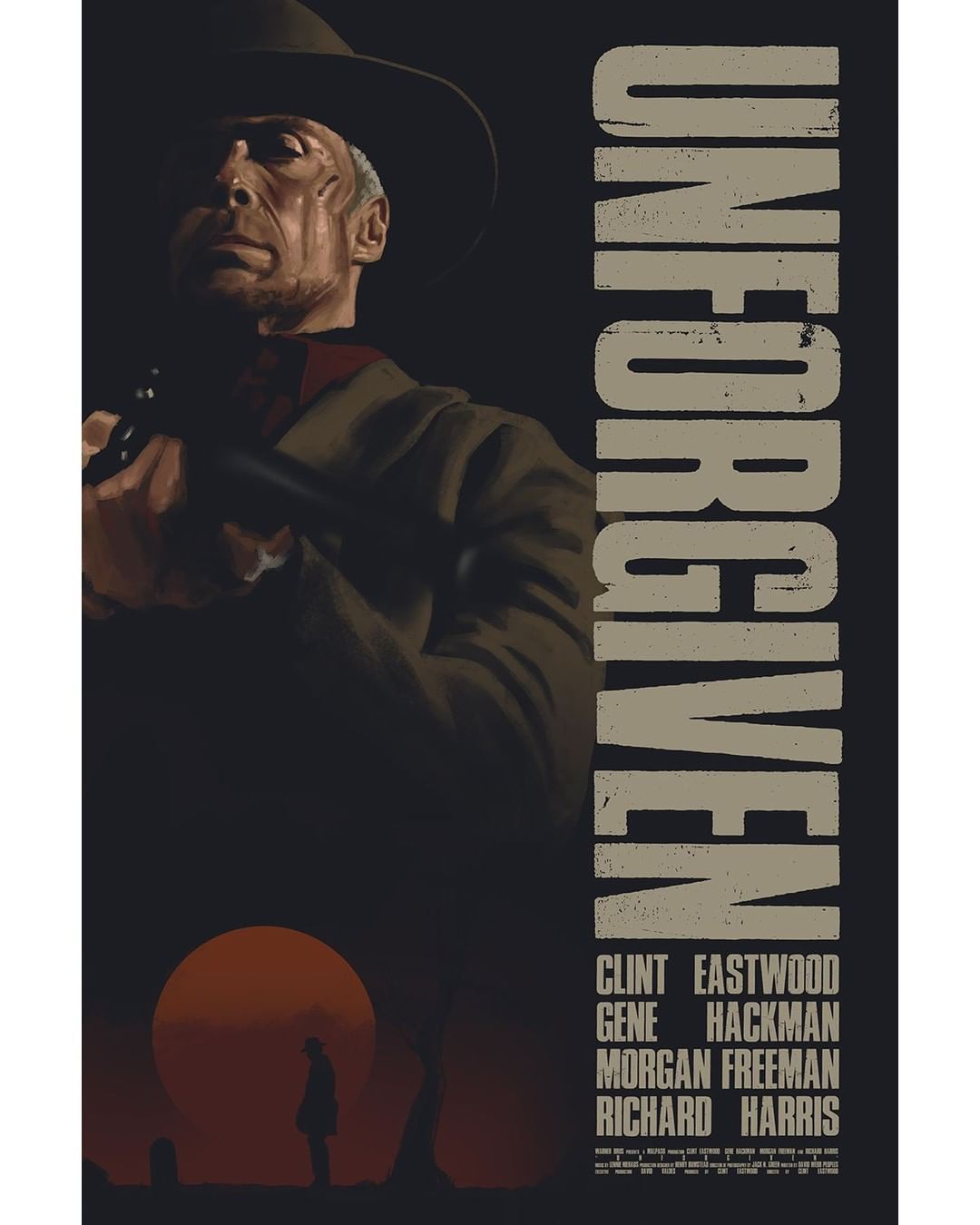 Unforgiven Movie Poster Unforgiven (1992) Poster – My Hot Posters