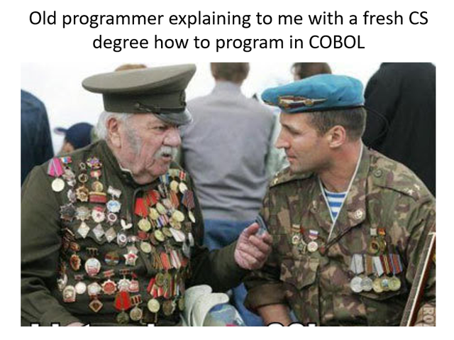 Code Memes On Twitter How To Program In Cobol Cobol Programming Programmer