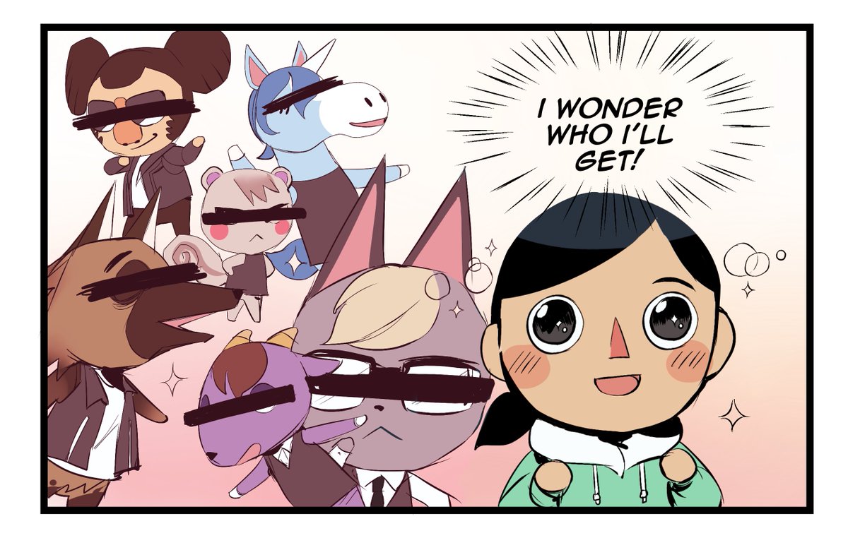 「Another Animal Crossing New Horizons comic because the game 」blacklimesの漫画