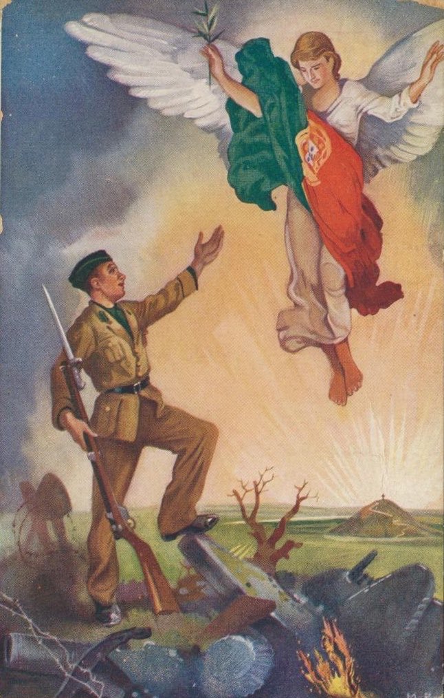 Angel Over Soldier