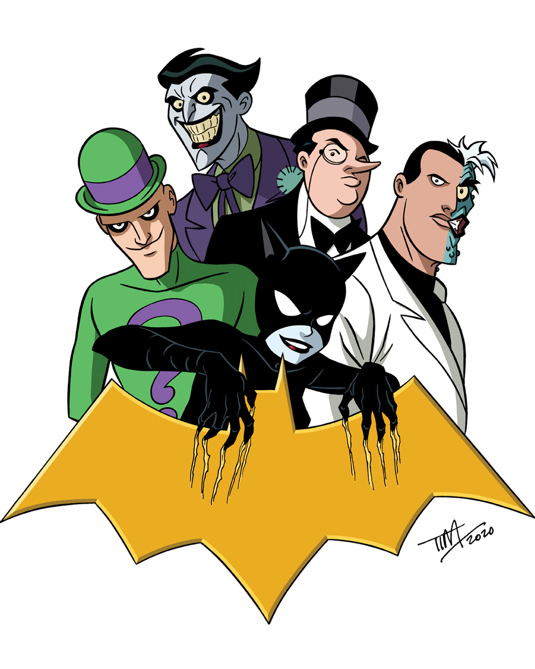 Batman Animated Series Villains