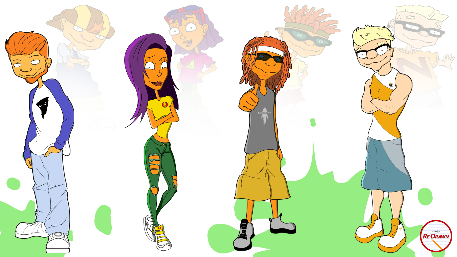 Rocket Power Characters Grown Up