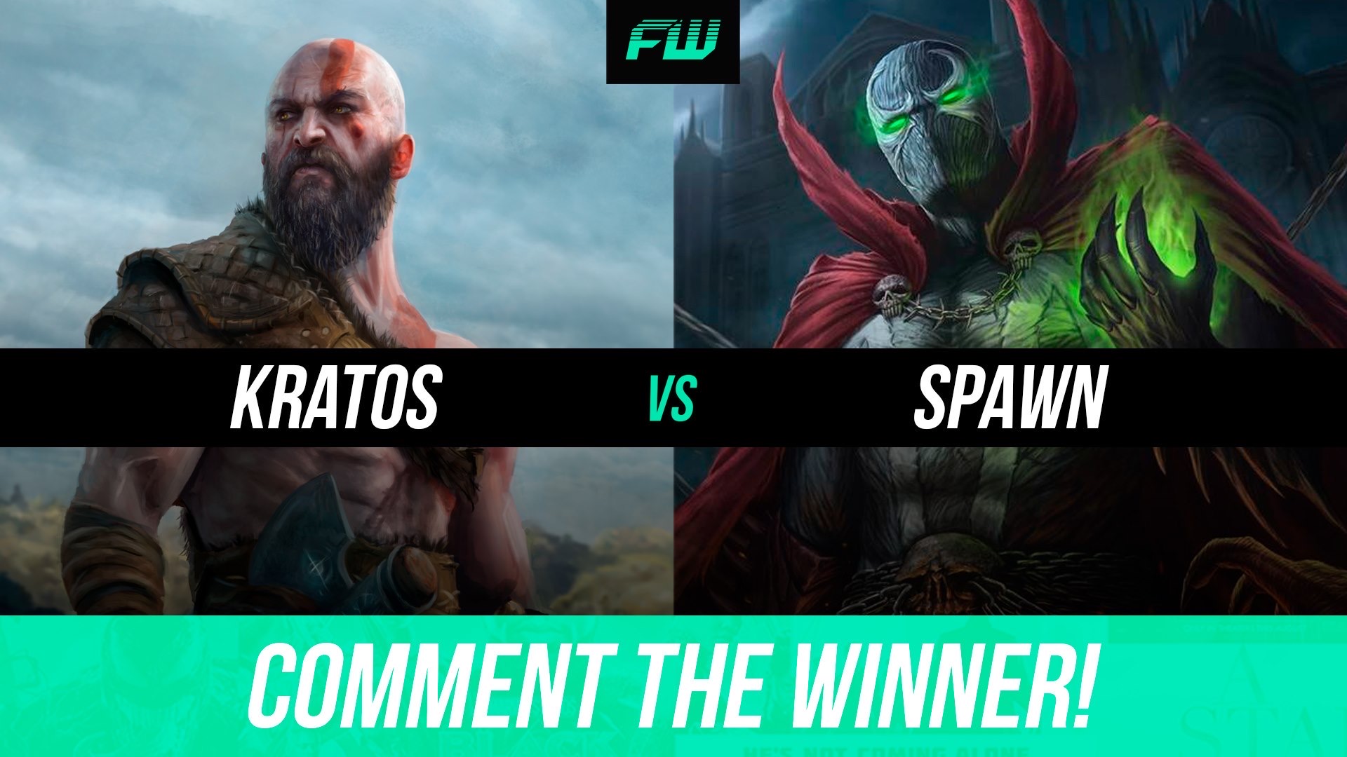 Kratos Vs Spawn