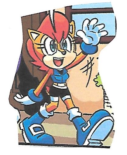 Sally Acorn Redesign In Comic