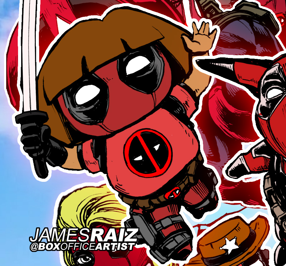 Chibi Deadpool Wallpaper
