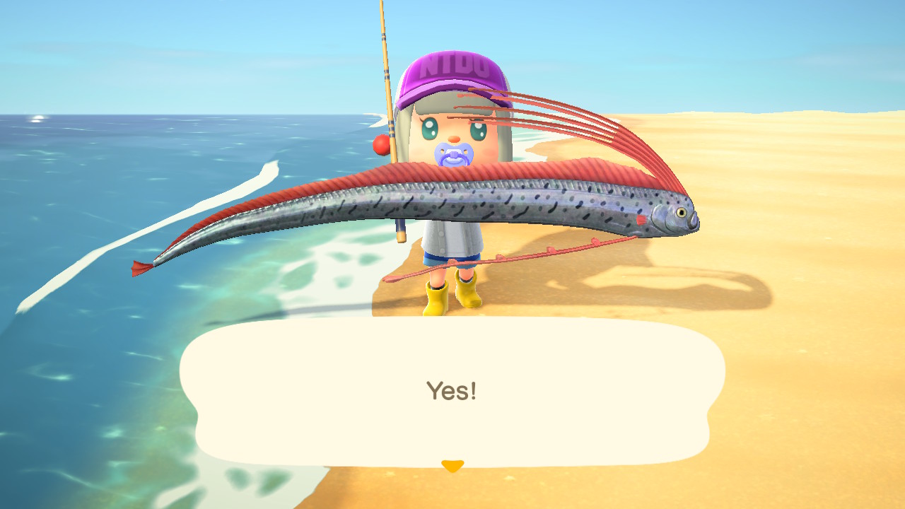 Oarfish Animal Crossing